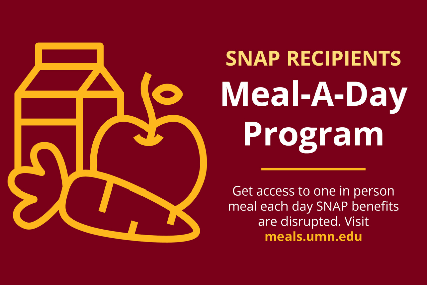 Meal-A-Day Program and other food support resources | Student News ...